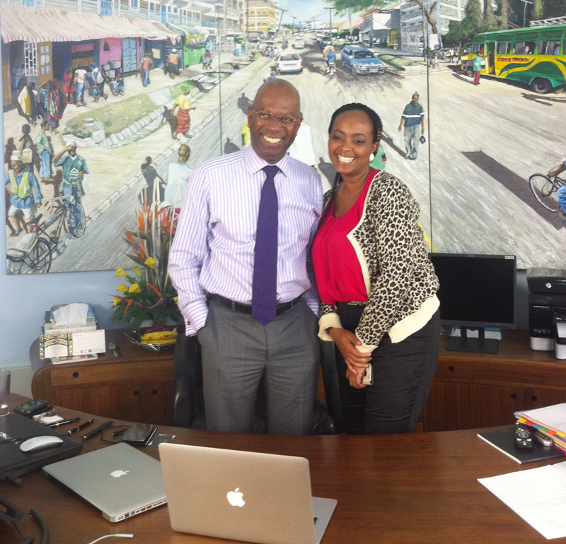 Bob Collymore - Biography, Marriage, Wambui Kamiru, Divorce, Wife